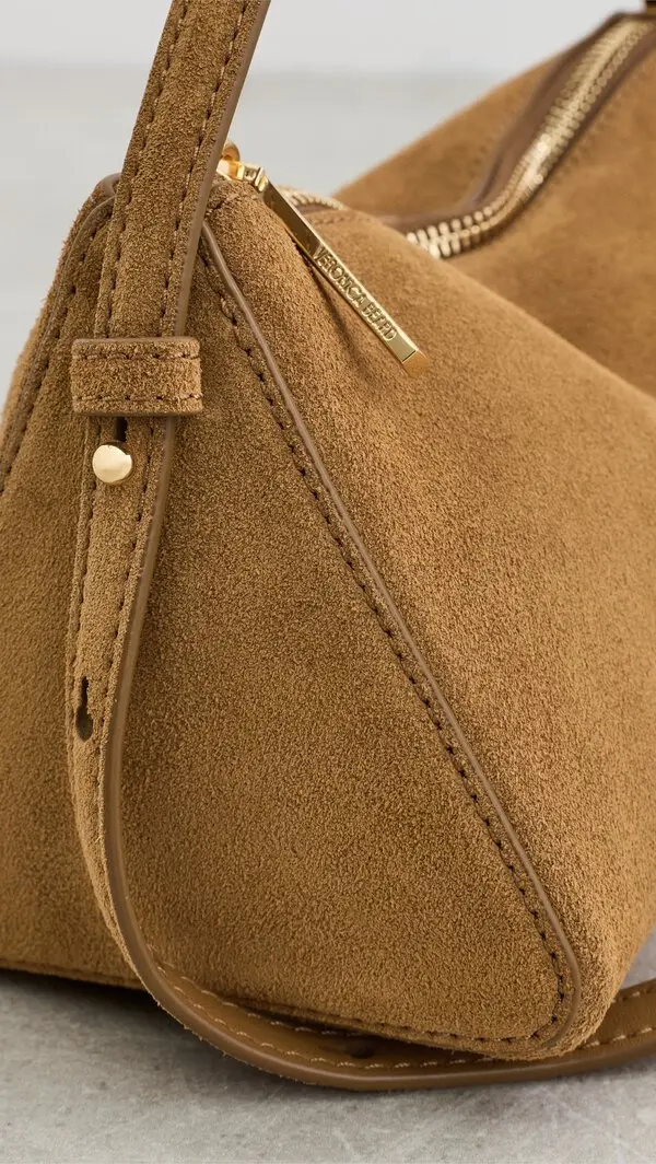 Veronica Beard Suede Prism Shoulder Bag