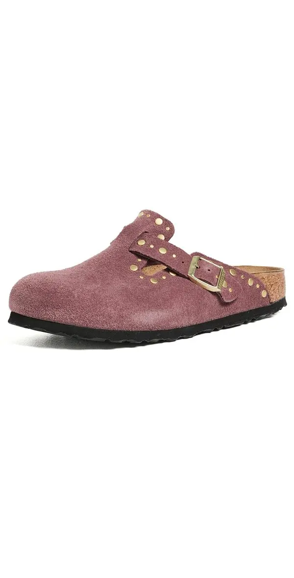 BIRKENSTOCK Boston Rivets Clogs - Pepper