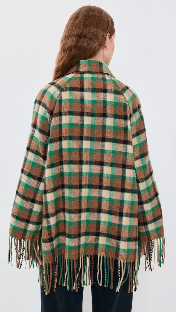 Rodebjer Yuna Short Check Jacket