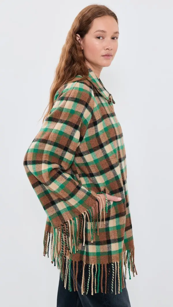 Rodebjer Yuna Short Check Jacket