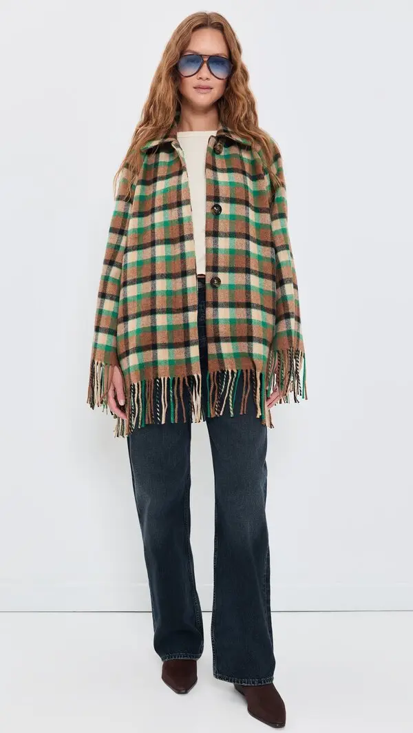 Rodebjer Yuna Short Check Jacket