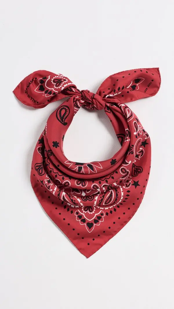 CALL IT BY YOUR NAME Silk Bandana Small