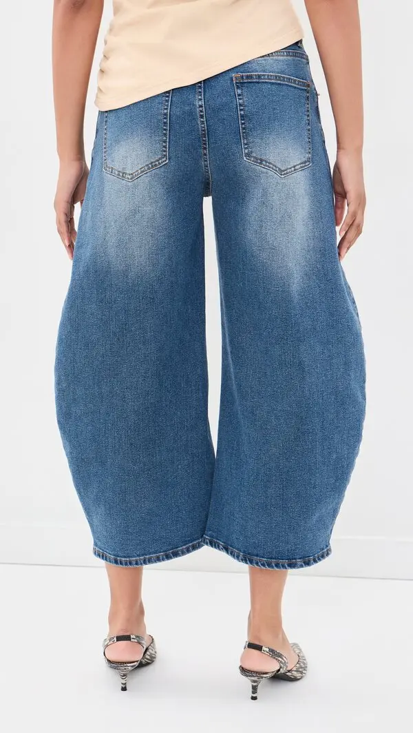 Lioness Horseshoe Cropped Jeans