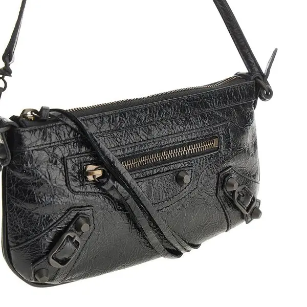 Balenciaga Le City' Arena Leather Pouch