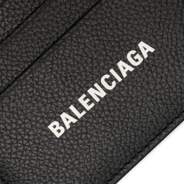 Balenciaga Grained Leather Cash Cardholder