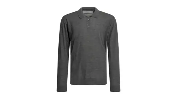 GOLDEN GOOSE Wool Polo Shirt Sweater