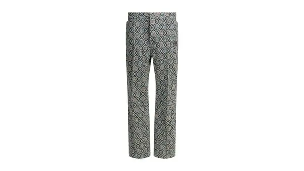 Needles Boot Cut Casual Pants - Blue