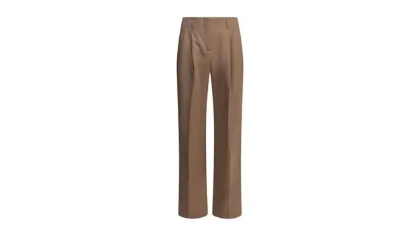 GOLDEN GOOSE Tailored Virgin Wool Trousers - Pink