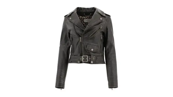 GOLDEN GOOSE Chiodo Destiny Leather Jacket