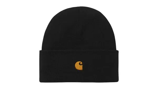 Carhartt Wip Logo Beanie - Black