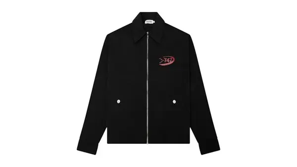ANTI SOCIAL SOCIAL CLUB Logo Embroidered Zip-up Jacket