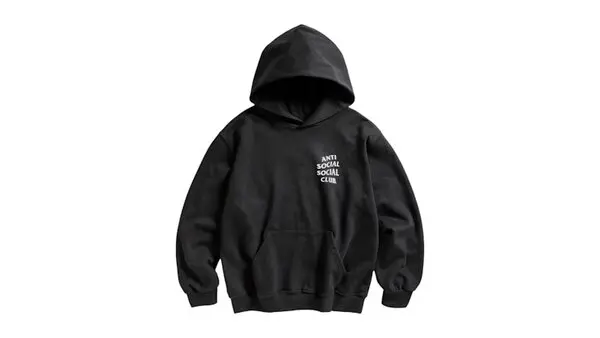 ANTI SOCIAL SOCIAL CLUB Clutching Pearls Hoodie - Black
