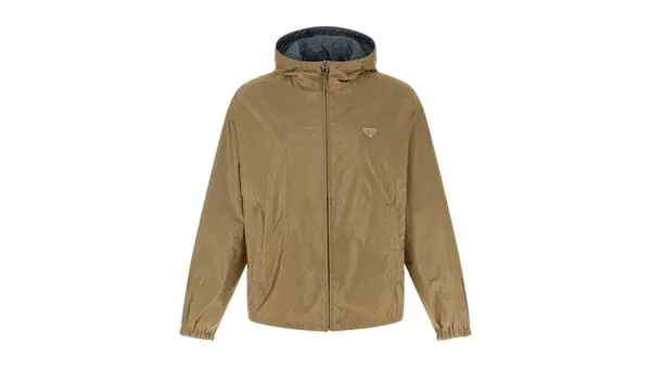 Prada Print Regularfit Jacket - Beige/black
