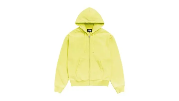 StÜssy Cursive Applique Zip Hoodie
