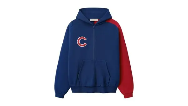 Fear Of God Cubs Raglan Half Zip Sport Hoodie - Multicolor
