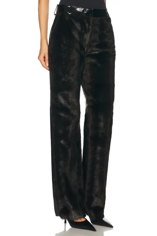 AKNVAS Barbarini Faux Fur Pant