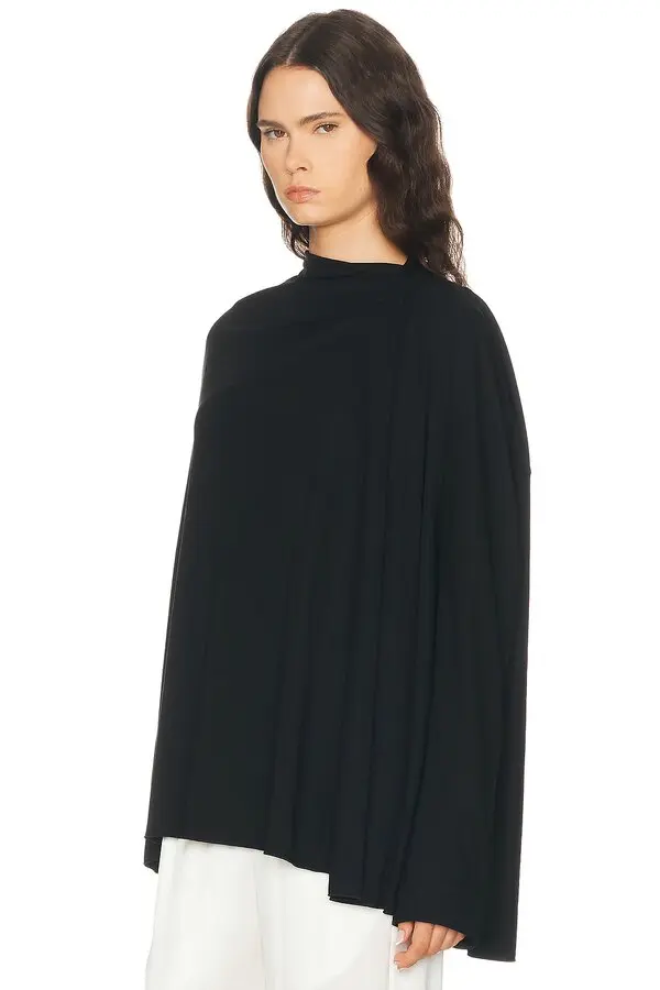 TOTEME Draped Jersey Blouse
