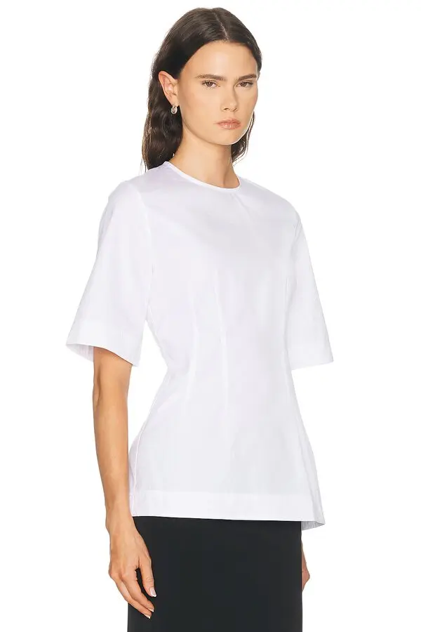 TOTEME Sculptural Cotton Tee
