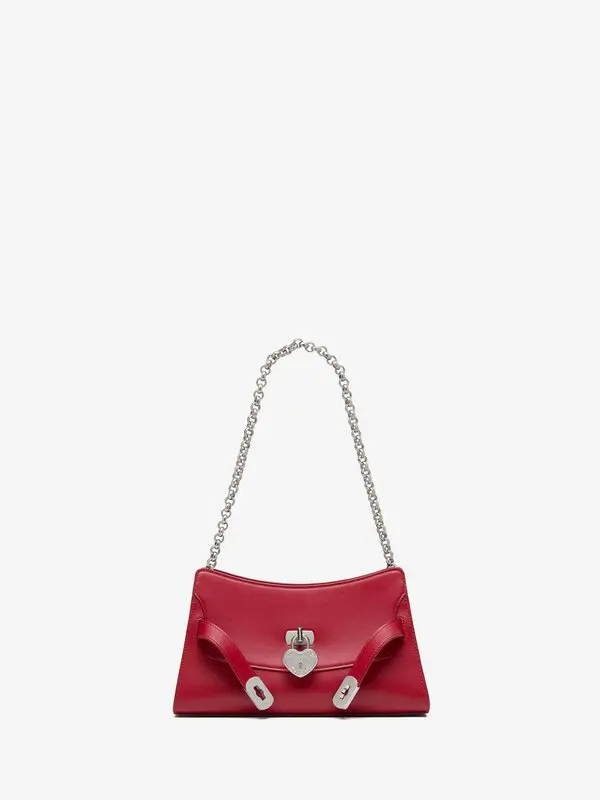 Alexander McQueen Locke Shoulder Mini - Red