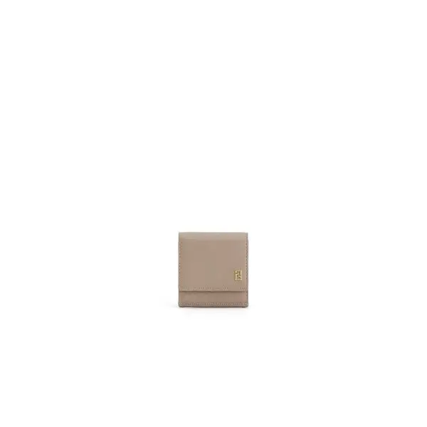 Fendi Ff Card Case - Grey