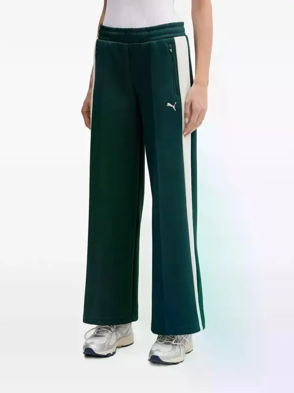 PUMA T7 Stripes Track Pants - Green