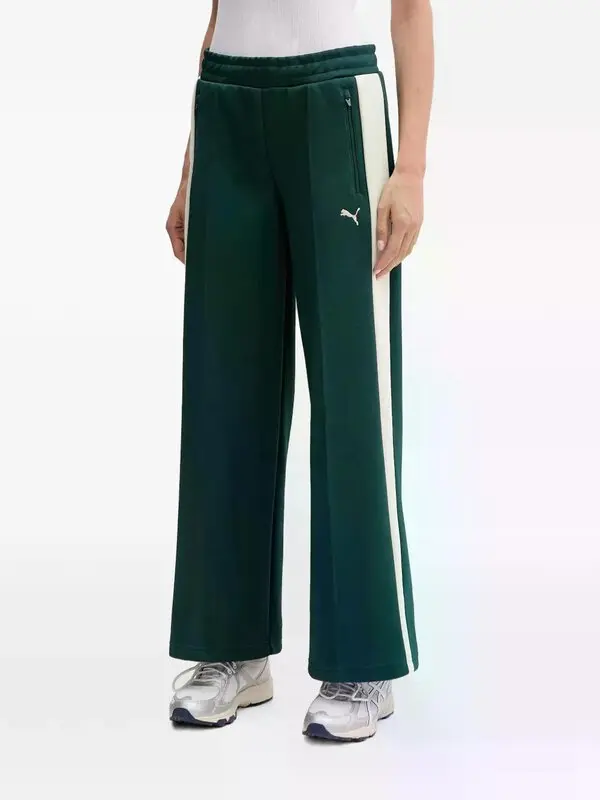 PUMA T7 Stripes Track Pants - Green