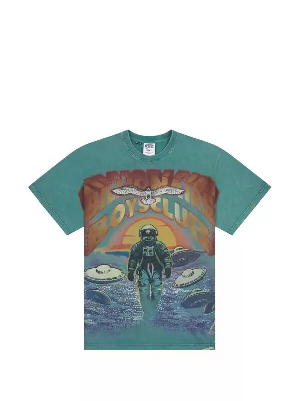 BILLIONAIRE BOYS CLUB General Admissions Graphic-print T-shirt - Green
