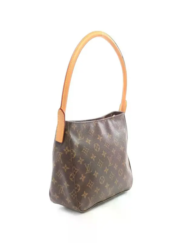 LOUIS VUITTON 2001 Mm Looping Monogram Tote Bag