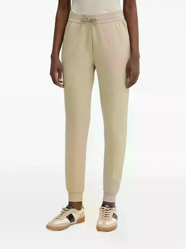 Armani Exchange Logo-embellished Track Pants - Neutrals