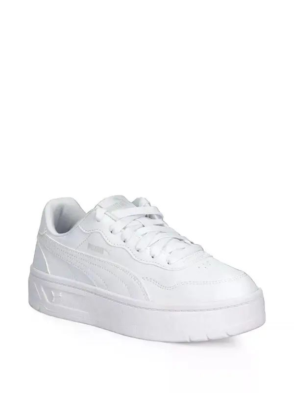PUMA Court Lally Skye Platform Sneakers - White
