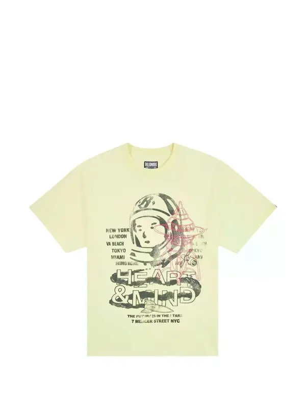 BILLIONAIRE BOYS CLUB Call Now Graphic-print T-shirt - Yellow