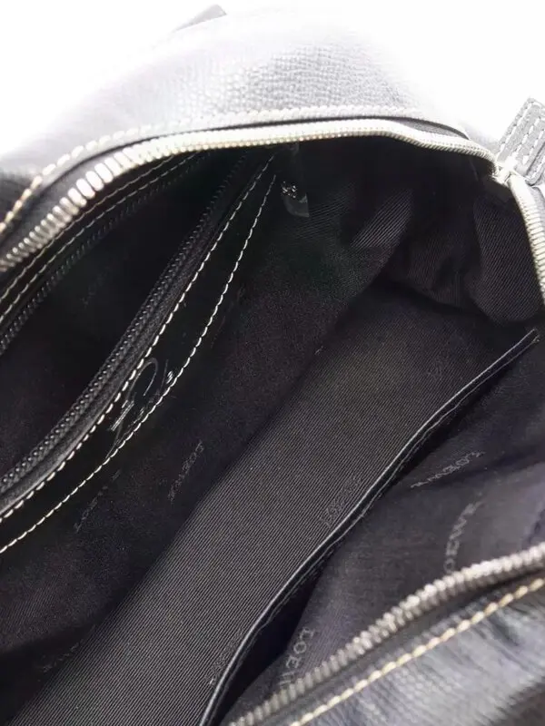 Loewe 2010s Senda Buckle-strap Leather Tote Bag