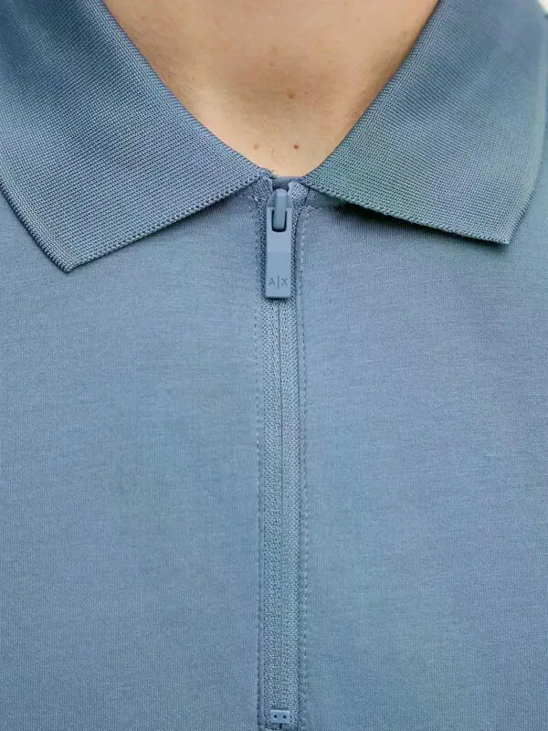 Armani Exchange Zip-fastening Polo Shirt