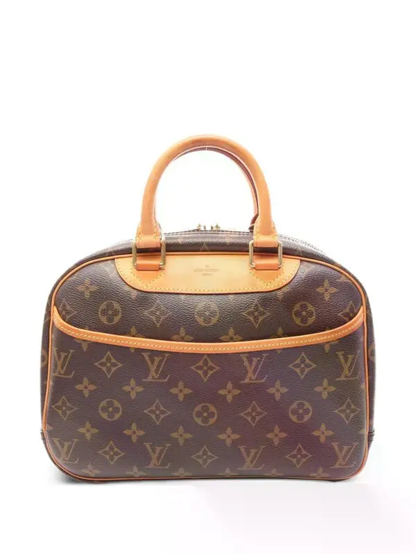 LOUIS VUITTON Monogram Canvas Tote - Brown