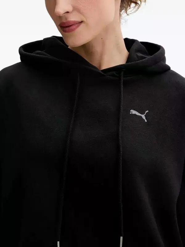 PUMA Logo-embroidered Drawstring Hoodie