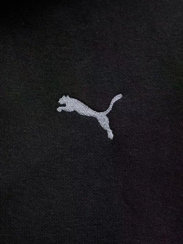 PUMA Logo-embroidered Drawstring Hoodie