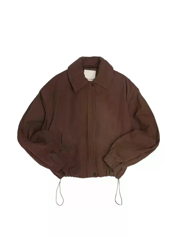 You Must Create Heath Detachable-sleeve Bomber Jacket