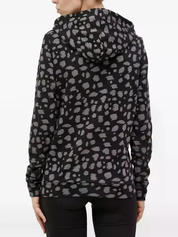 PUMA Leopard Print Drawstring Hoodie