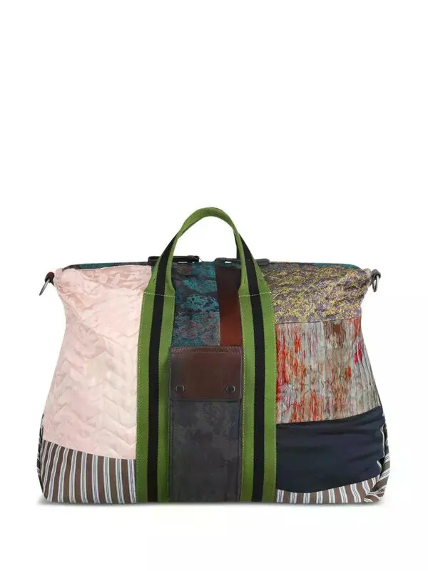 Dries Van Noten Patchwork Tote Bag - Neutrals