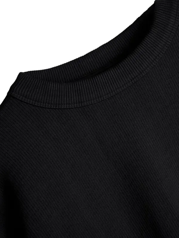 You Must Create Studio Raw-edge Sweatshirt - Black