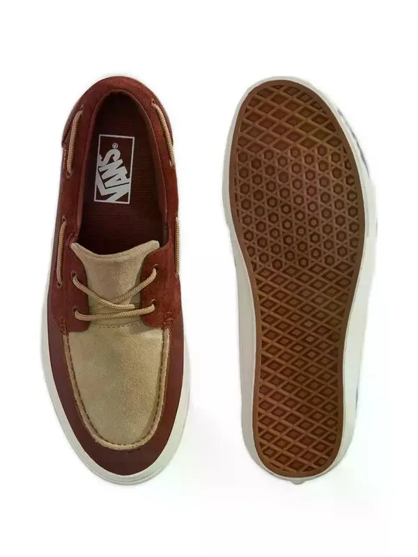 VANS Suede Panelled Boat Shoes