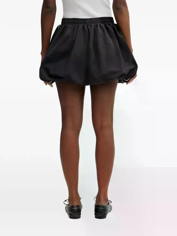 PUMA T7 Ballon Piped-trim Puff-hem Mini Skirt