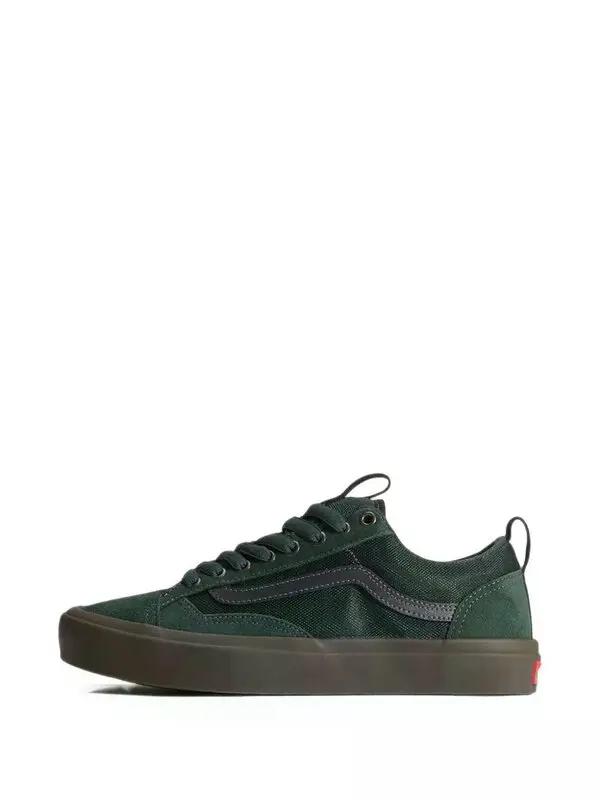 VANS Old Skool Suede-panelled Sneakers - Green
