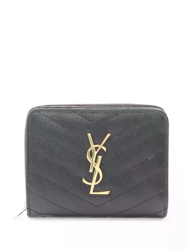 Saint Laurent 2020s Cassandre Matelassè Bi-fold Wallet