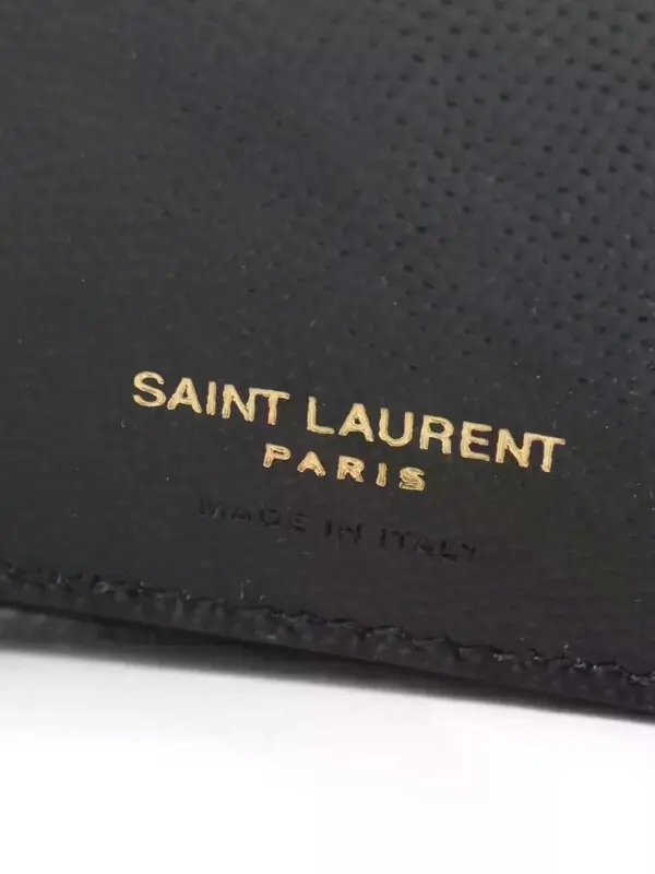 Saint Laurent 2020s Cassandre Matelassè Bi-fold Wallet