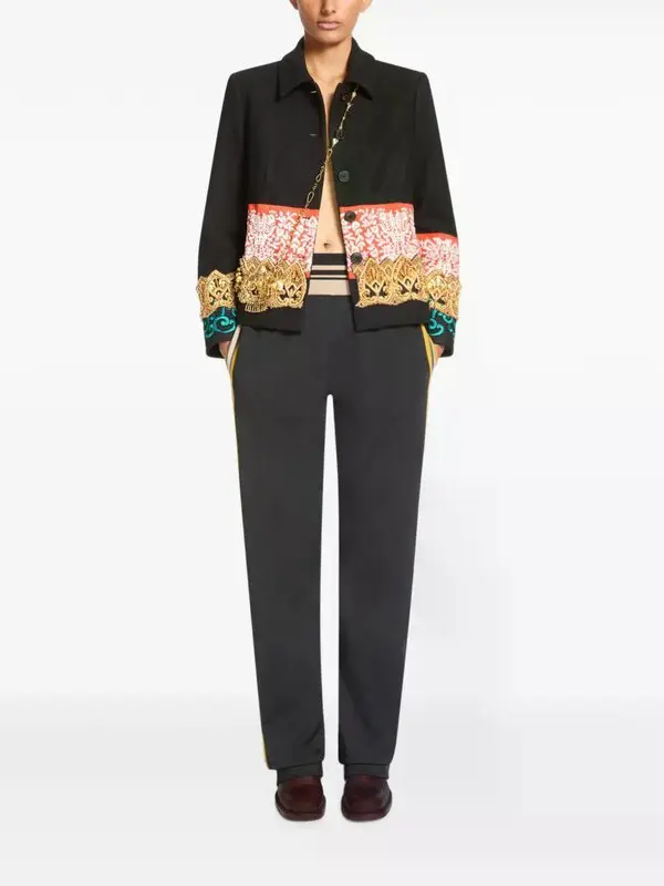 Dries Van Noten Slim-leg Wool Pants