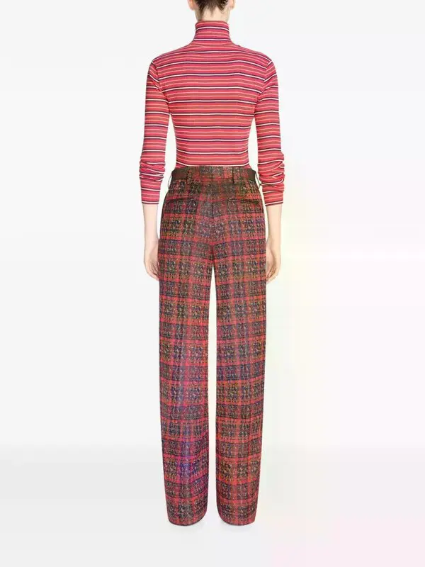 Dries Van Noten Tailored Jacquard Pants