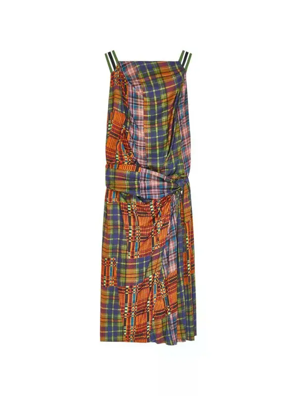 Dries Van Noten Draped Viscose Dress