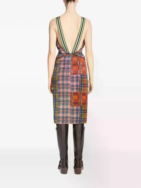 Dries Van Noten Draped Viscose Dress