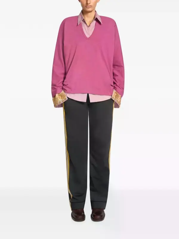 Dries Van Noten Jersey Track Pants